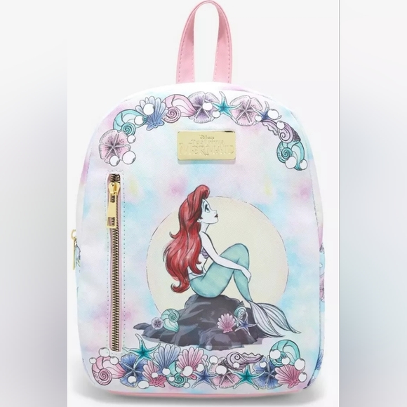 Disney | Bags | Disney The Little Mermaid Ariel Rock Mini Backpack ...
